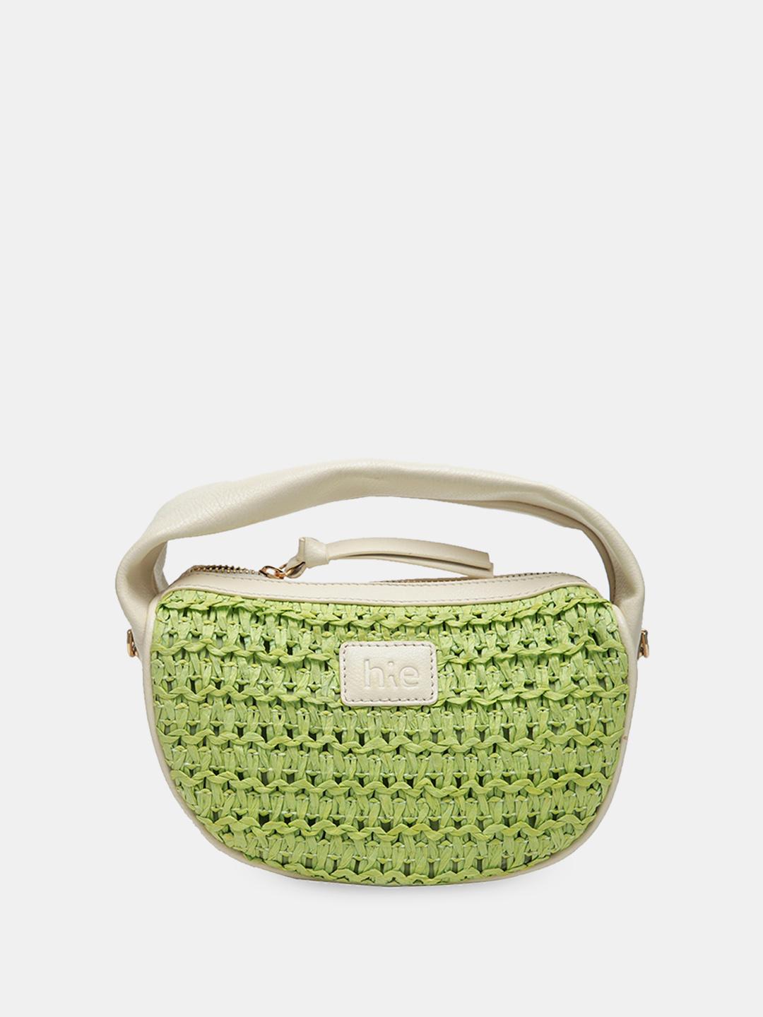 Buy HIE Women's Kelly Lightweight Self Design Textured Sling Bag ...