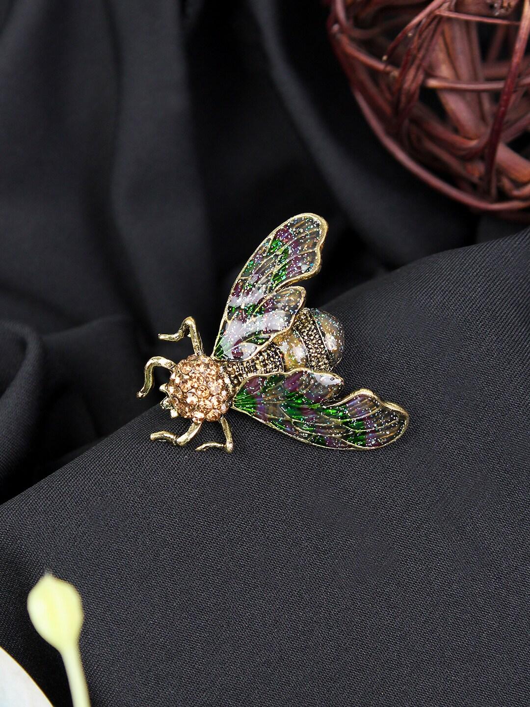 Buy Kavove Alloy Nectar Nook Charm Brooch - Brooch for Men 27564226 ...