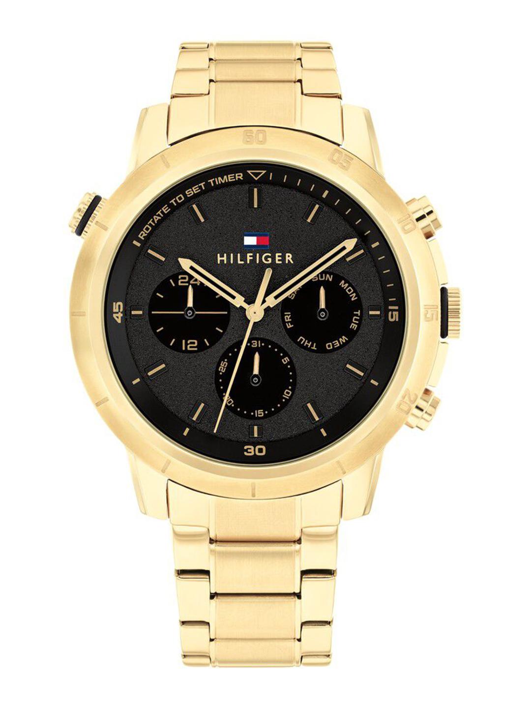 Buy Tommy Hilfiger Multifunction Analog With Black Dial Watch For Men ...