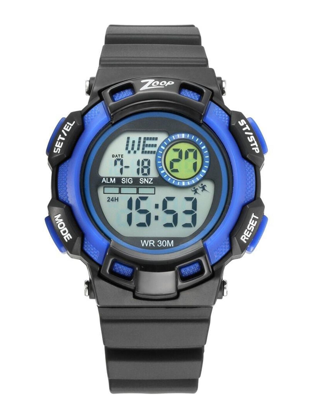 Buy Zoop Digital With Black Strap Watch For Kids Nt16009pp02 - Watches ...