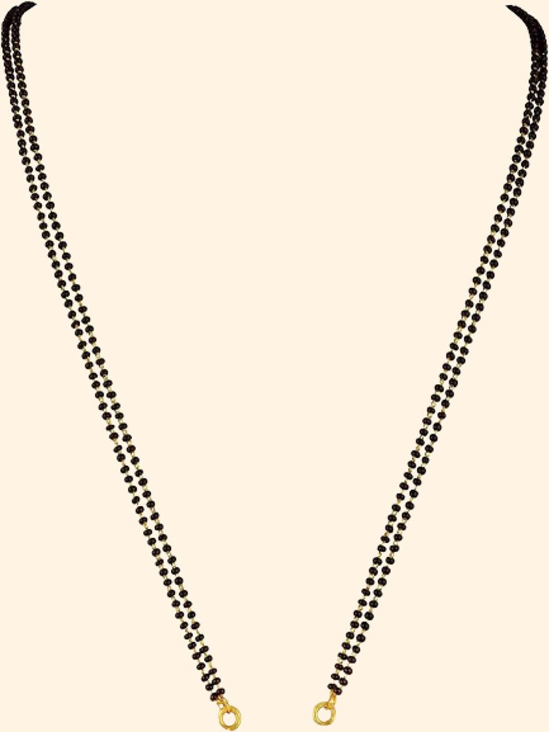 Buy Runjhun Gold Plated Mangalsutra Chain - Necklace And Chains for ...