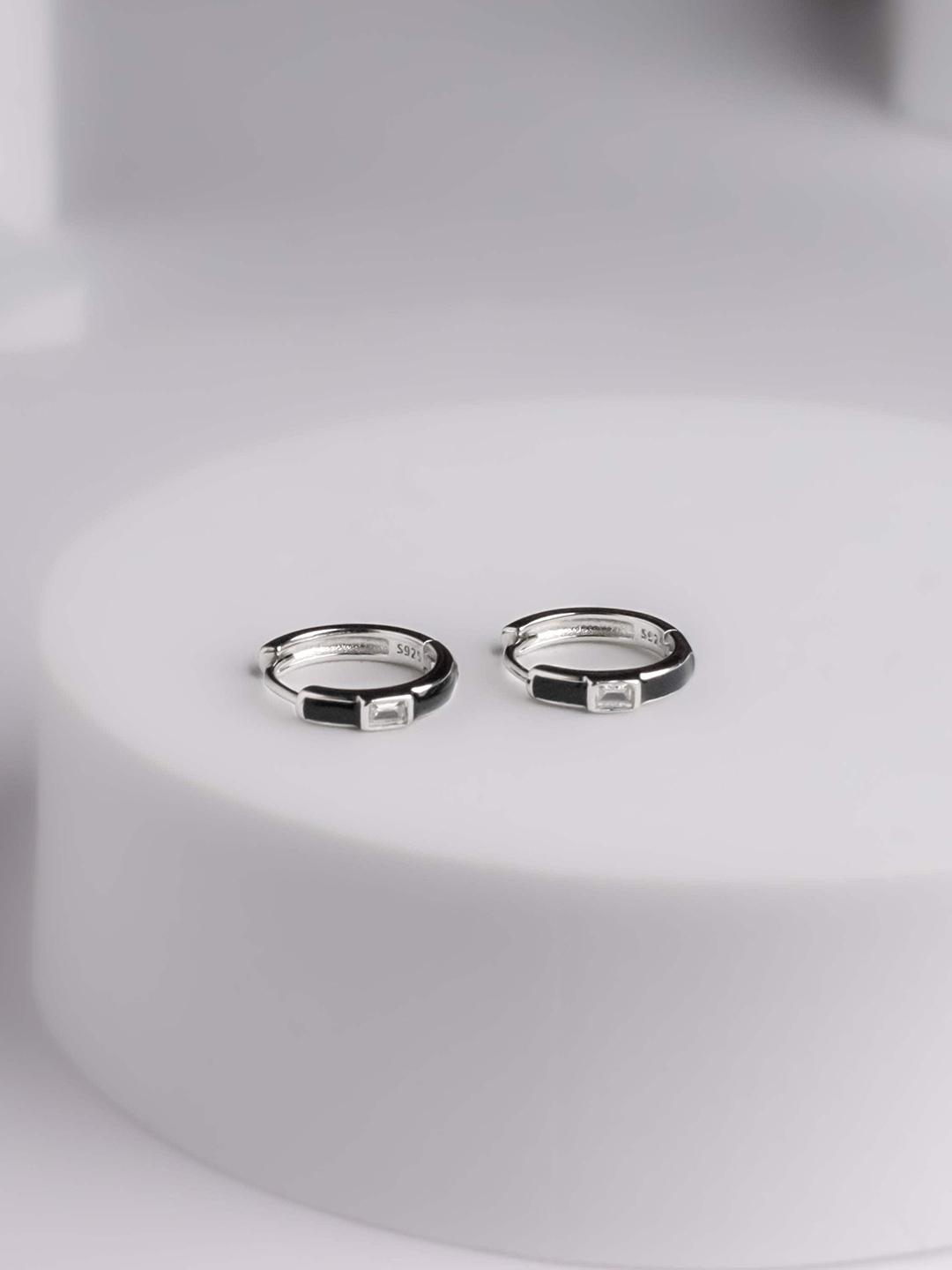 Buy STERLYN 925 Sterling Silver Hoop Earrings - Earrings for Women ...
