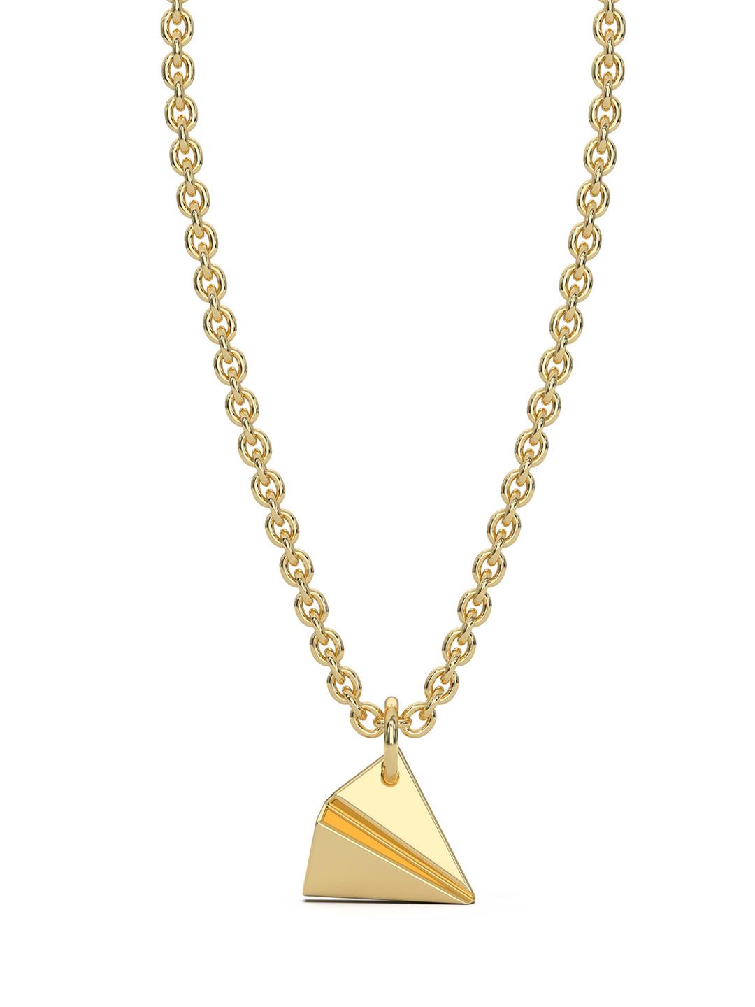 Buy STERLYN 925 Sterling Silver Gold Plated Necklace Chain - Necklace ...
