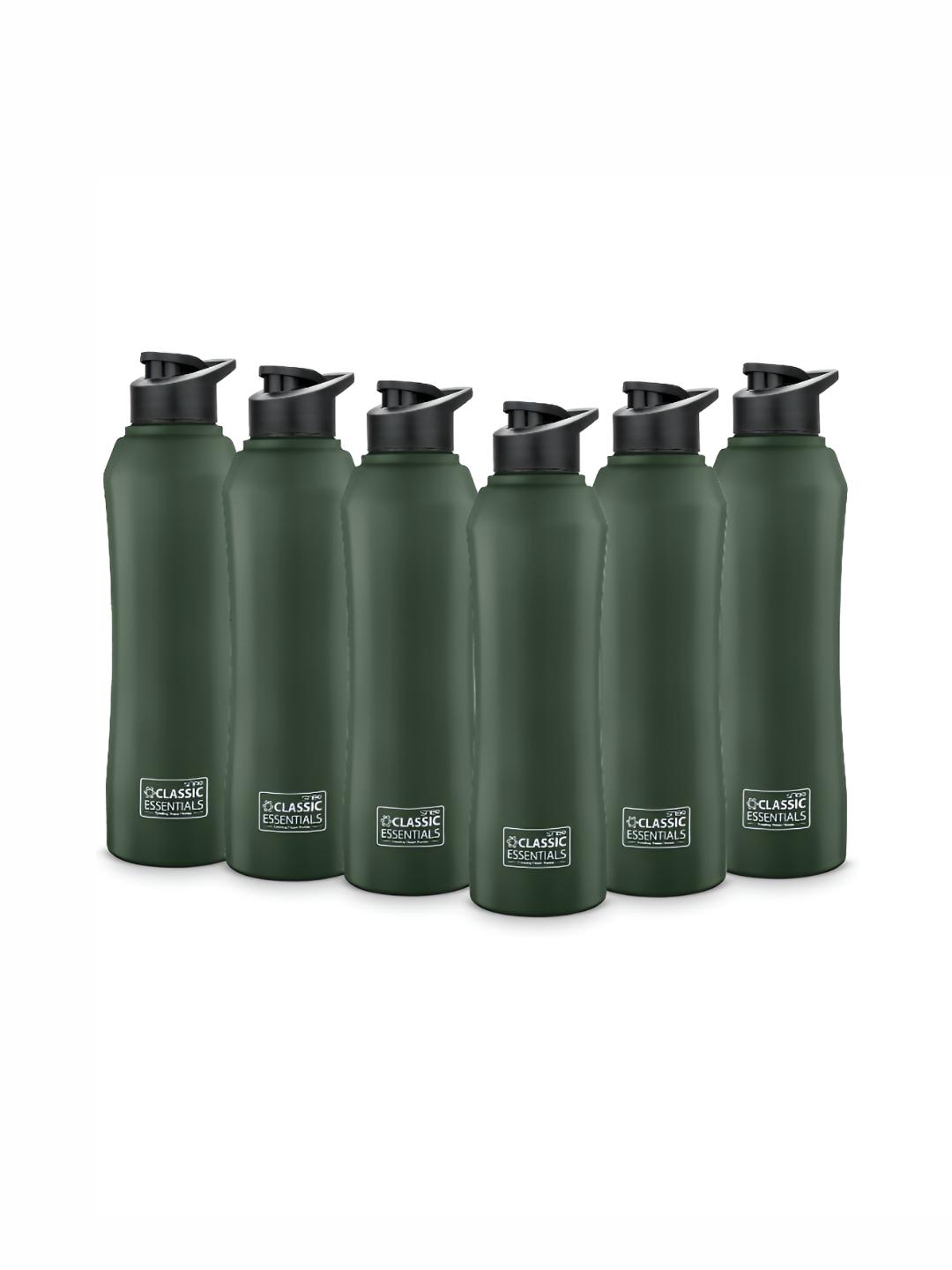 Buy Classic Essentials Green 6 Pieces Stainless Steel Solid Water ...