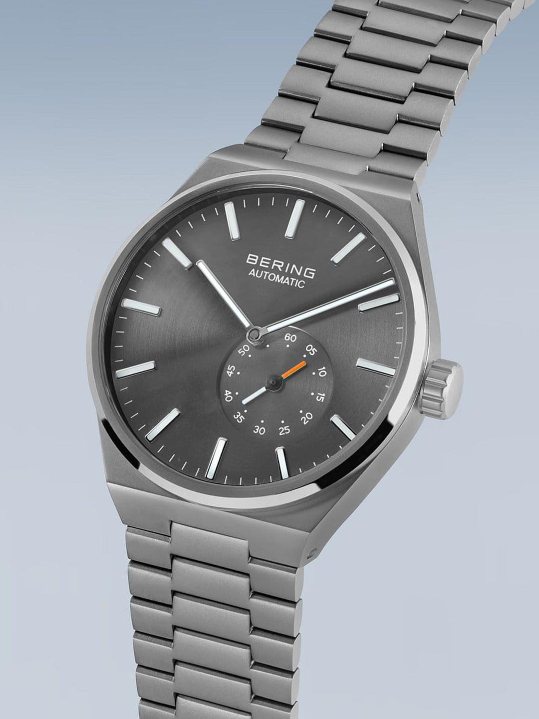 Buy BERING Men Stainless Steel Analogue Automatic Motion Powered Watch ...