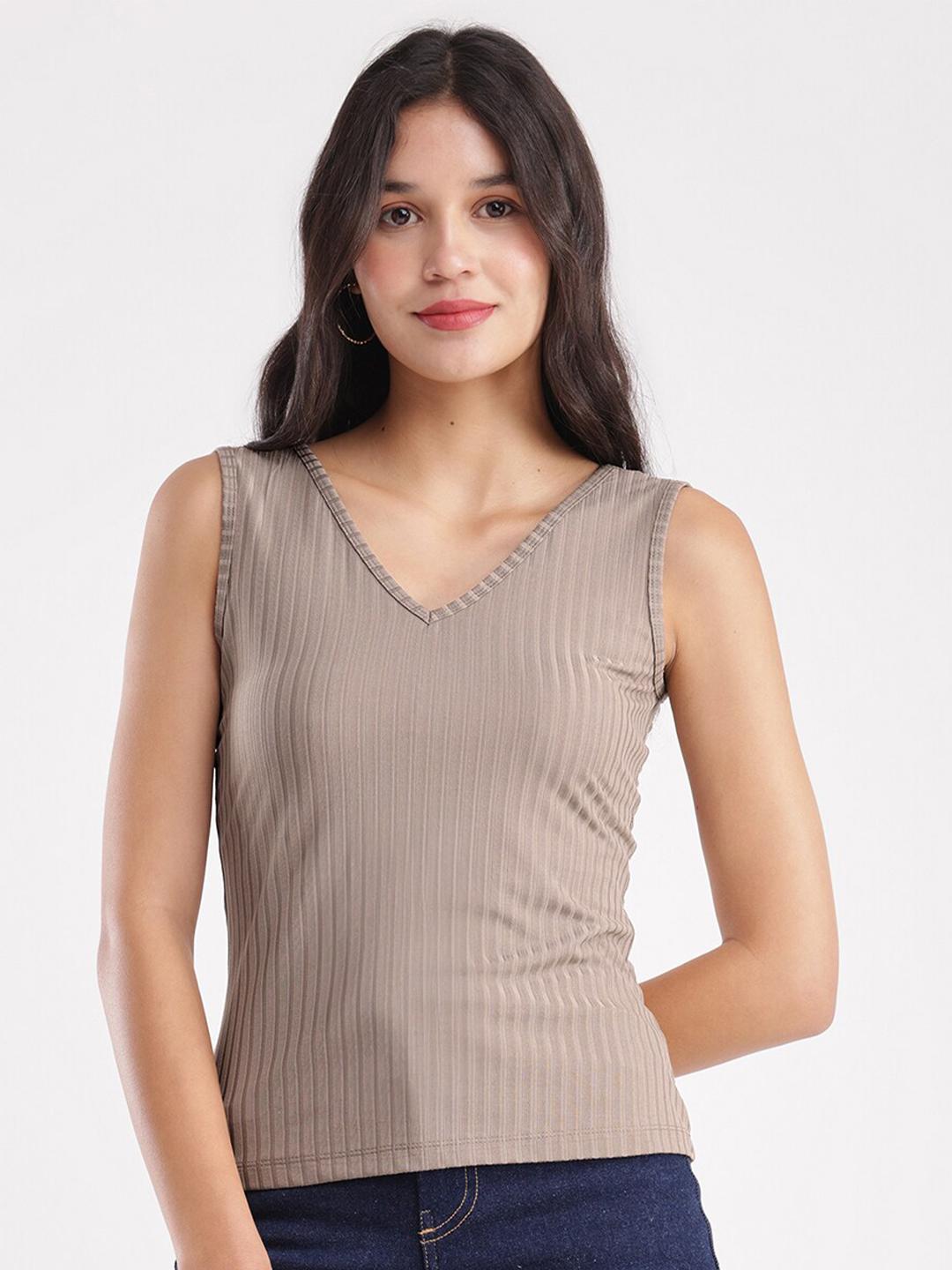 Buy FABLE STREET Striped Top - Tops for Women 27722144 | Myntra