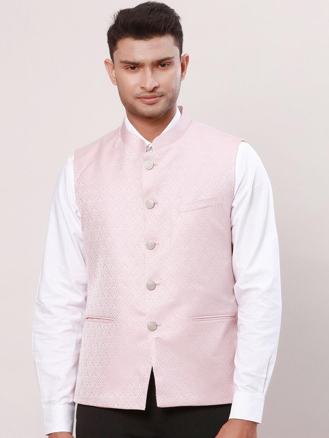 Buy Raymond Woven Design Contemporary Fit Formal Waistcoat - Waistcoat ...