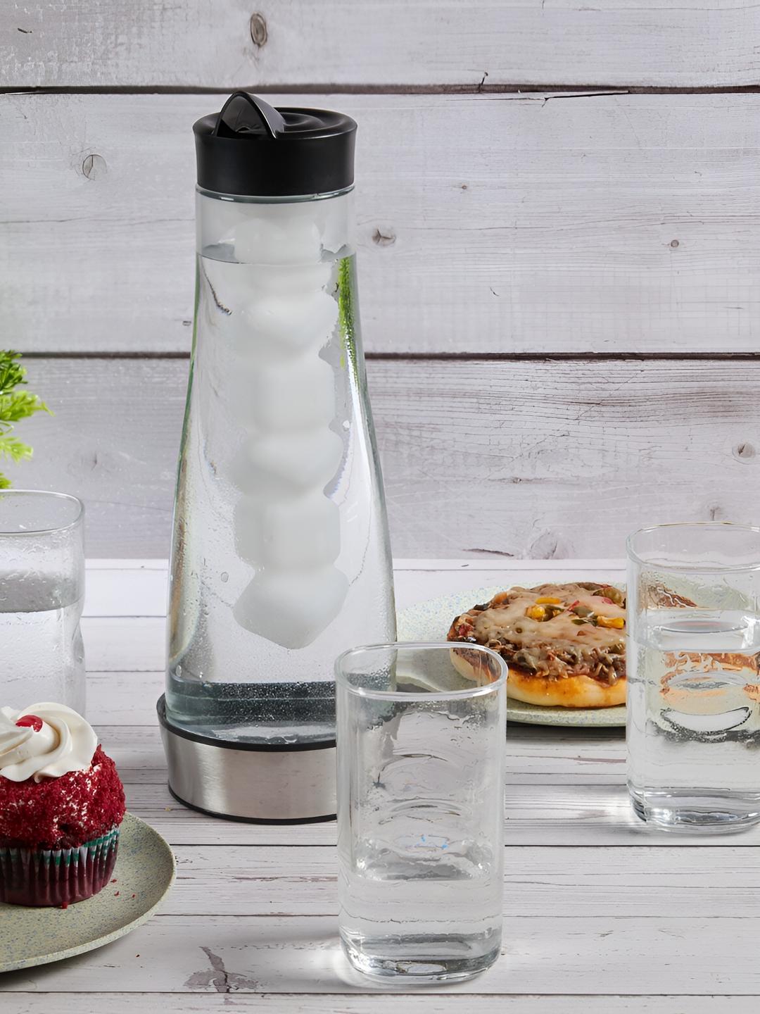 Buy Red Butler Transparent Other Glass Single Wall Vacuum Sipper Flask ...