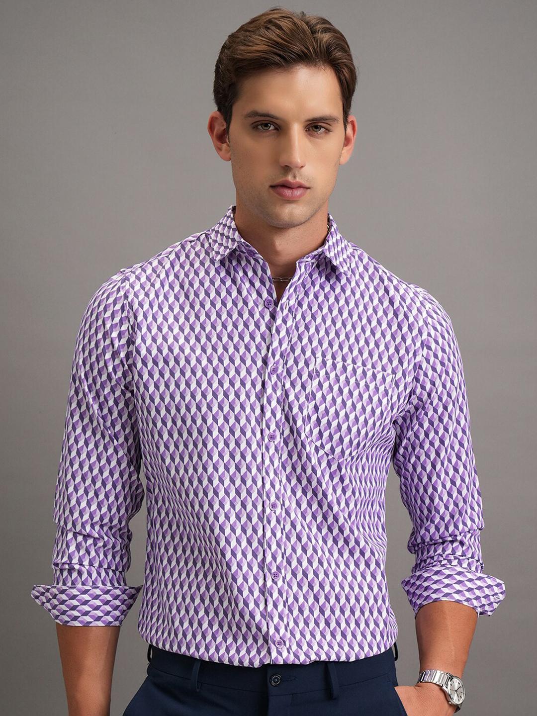 Buy HIGHLANDER Printed Slim Fit Shirt - Shirts for Men 27963018 | Myntra