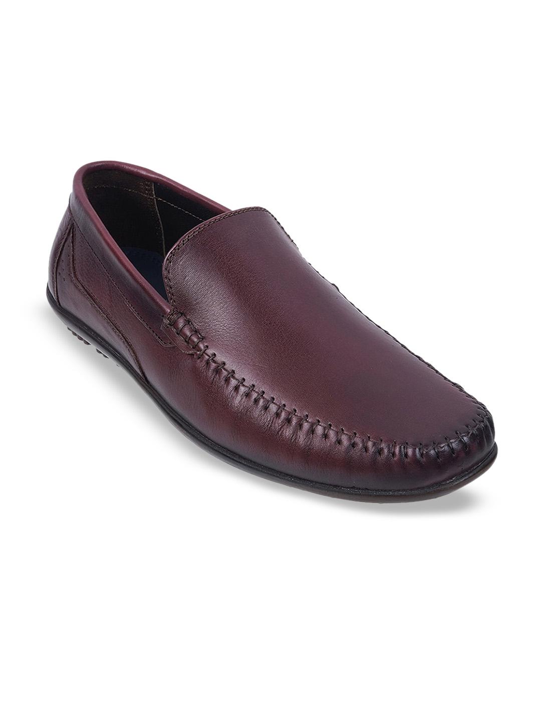 Buy Metro Men Square Toe Leather Loafers - Casual Shoes for Men ...
