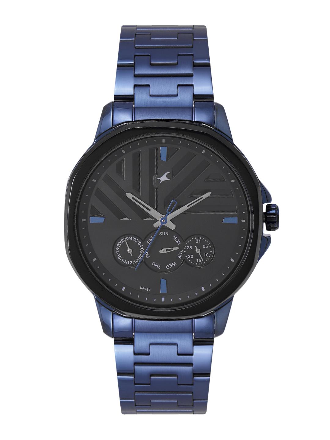 Buy Fastrack Fleek Multifunction Analog With Black Dial Watch For Guys ...