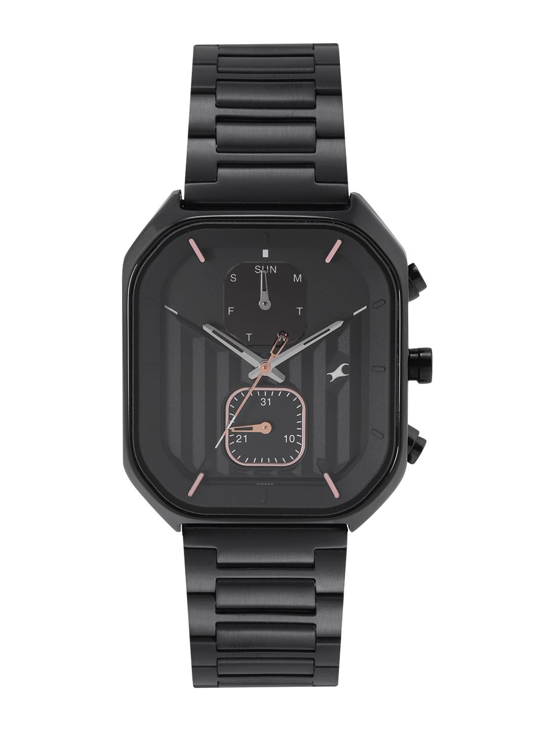 Buy Fastrack Men Slay Day Date Bracelet Style Straps Analogue Watch ...