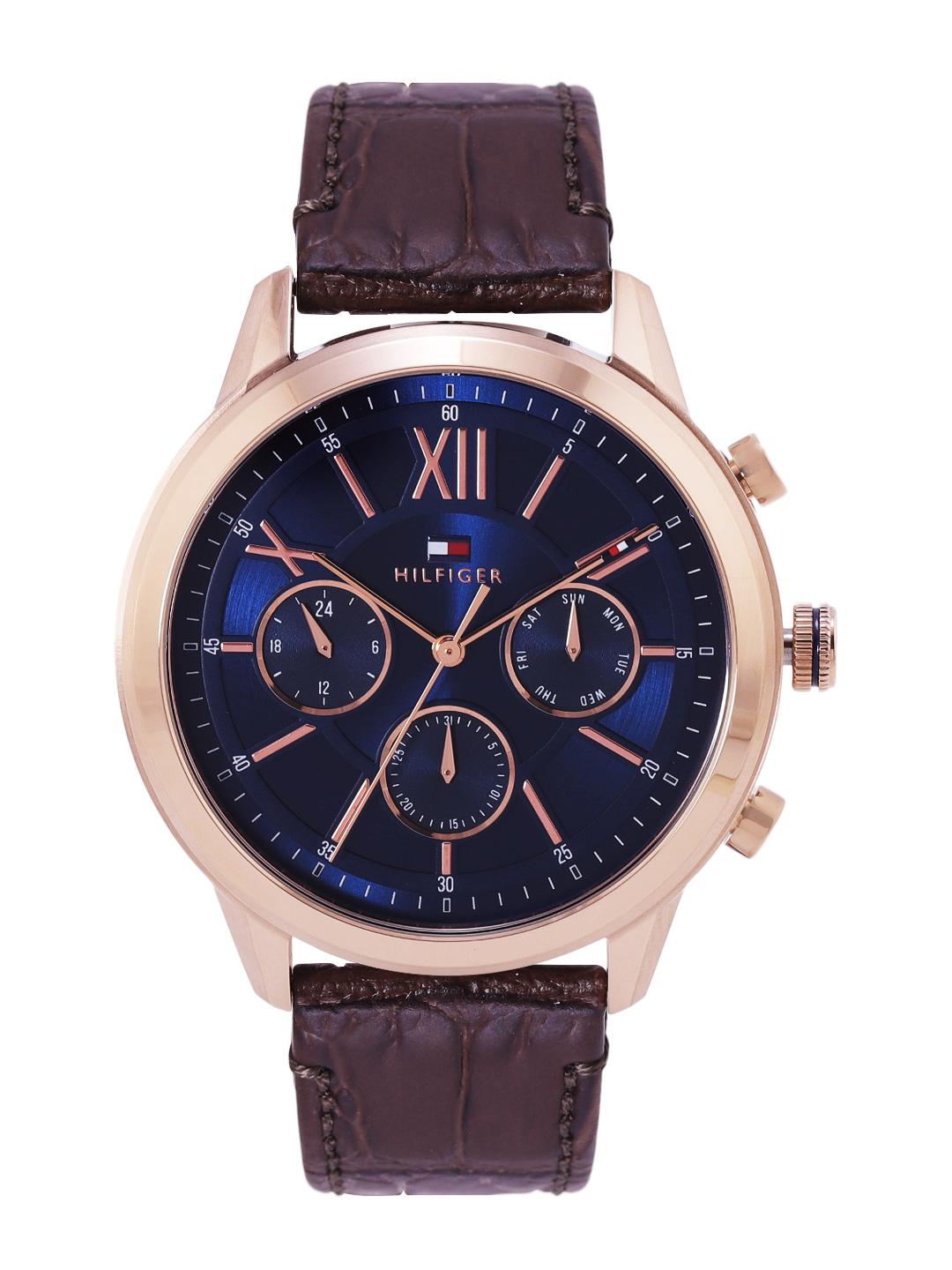 Buy Tommy Hilfiger Multifunction Analog With Blue Dial Watch For Men ...
