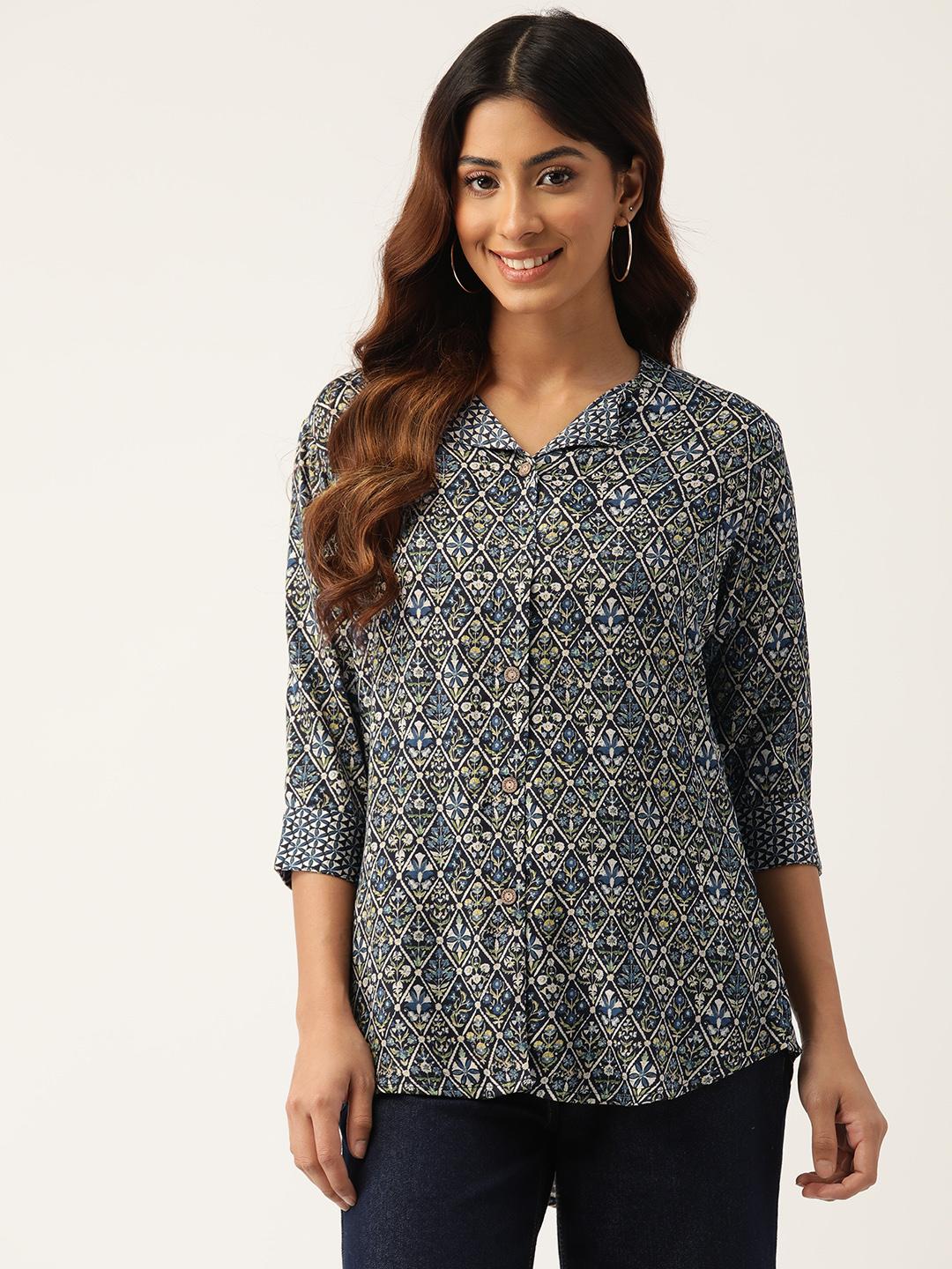 Buy Monte Carlo Floral Print High Low Top - Tops for Women 28205644 ...