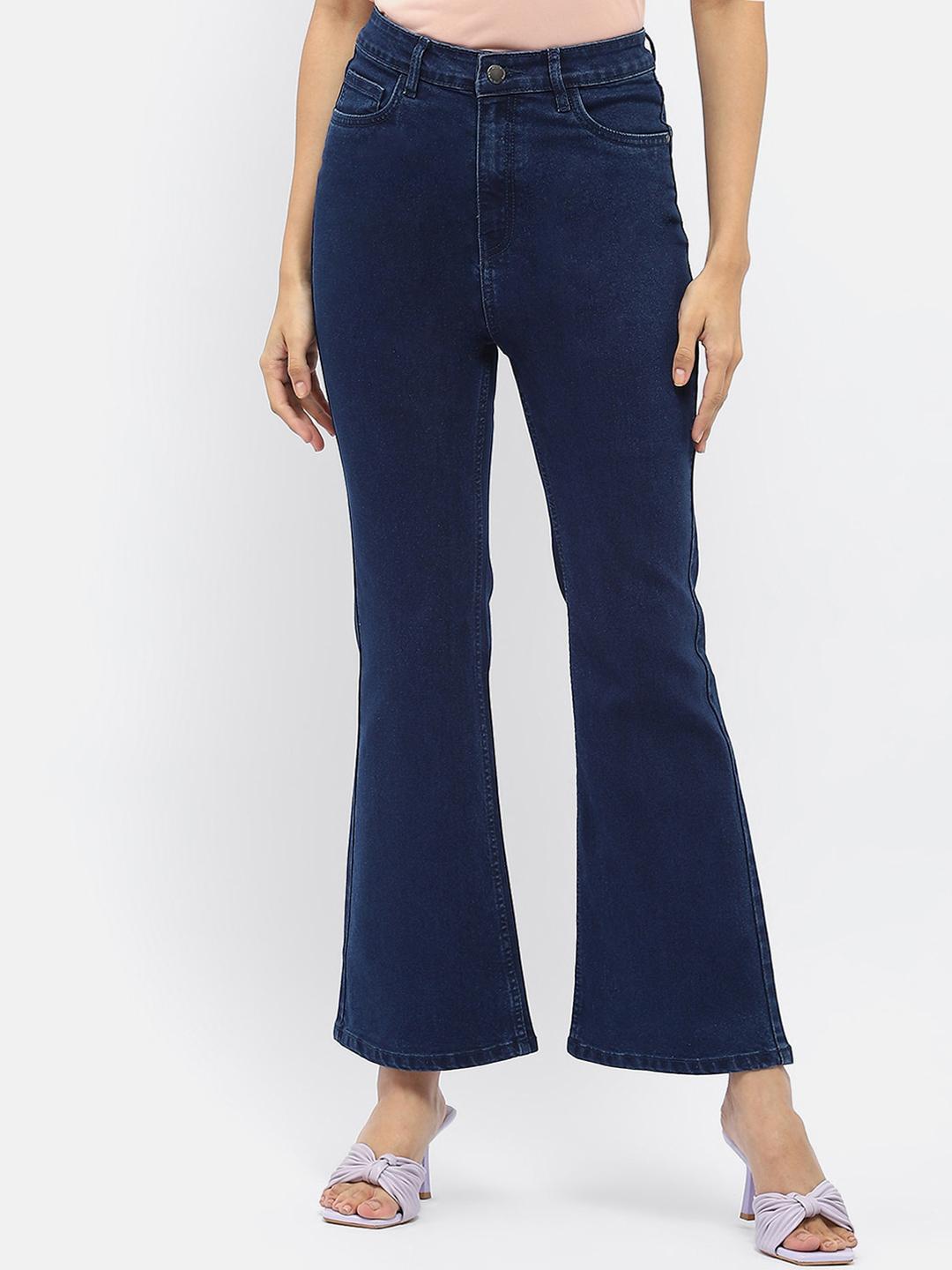 Buy Madame Women Bootcut Cotton Jeans - Jeans for Women 28240918 | Myntra