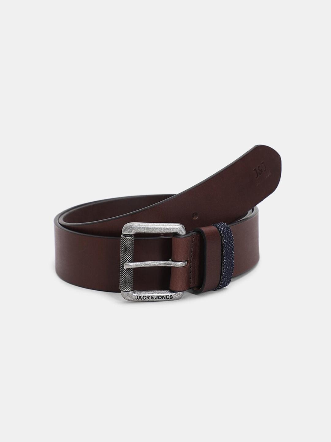 Buy Jack & Jones Men Leather Belt - Belts for Men 28267350 | Myntra