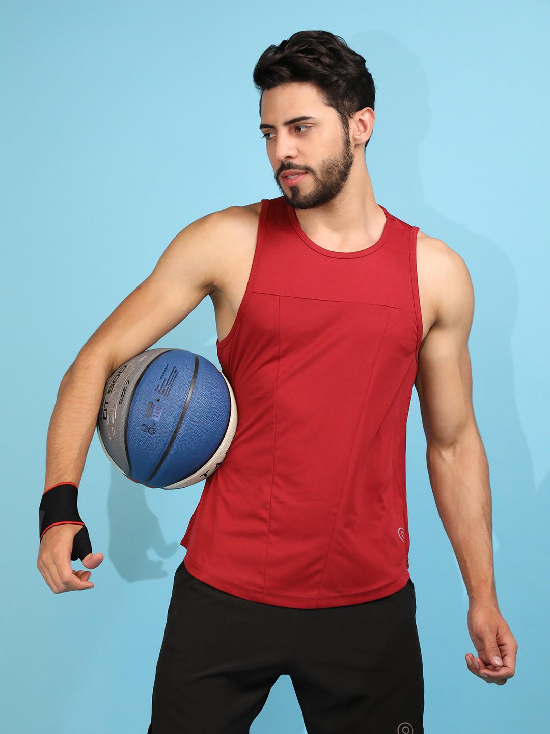 Buy CHKOKKO Sleeveless Dri FIT Gym Vest - Innerwear Vests for Men ...