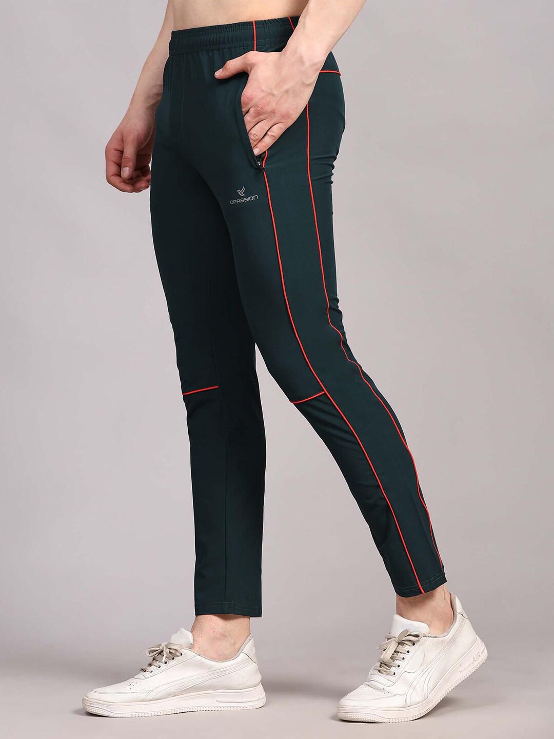 Buy Dpassion Men Quick Dry Gym Training Track Pants Stretchable Workout ...