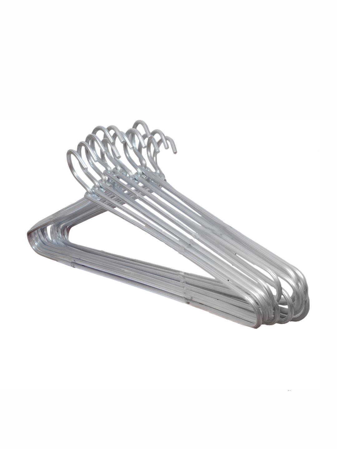 Buy SINAL 12 Pcs Aluminium Cloth Hanger - Hanger for Unisex 28544580 ...