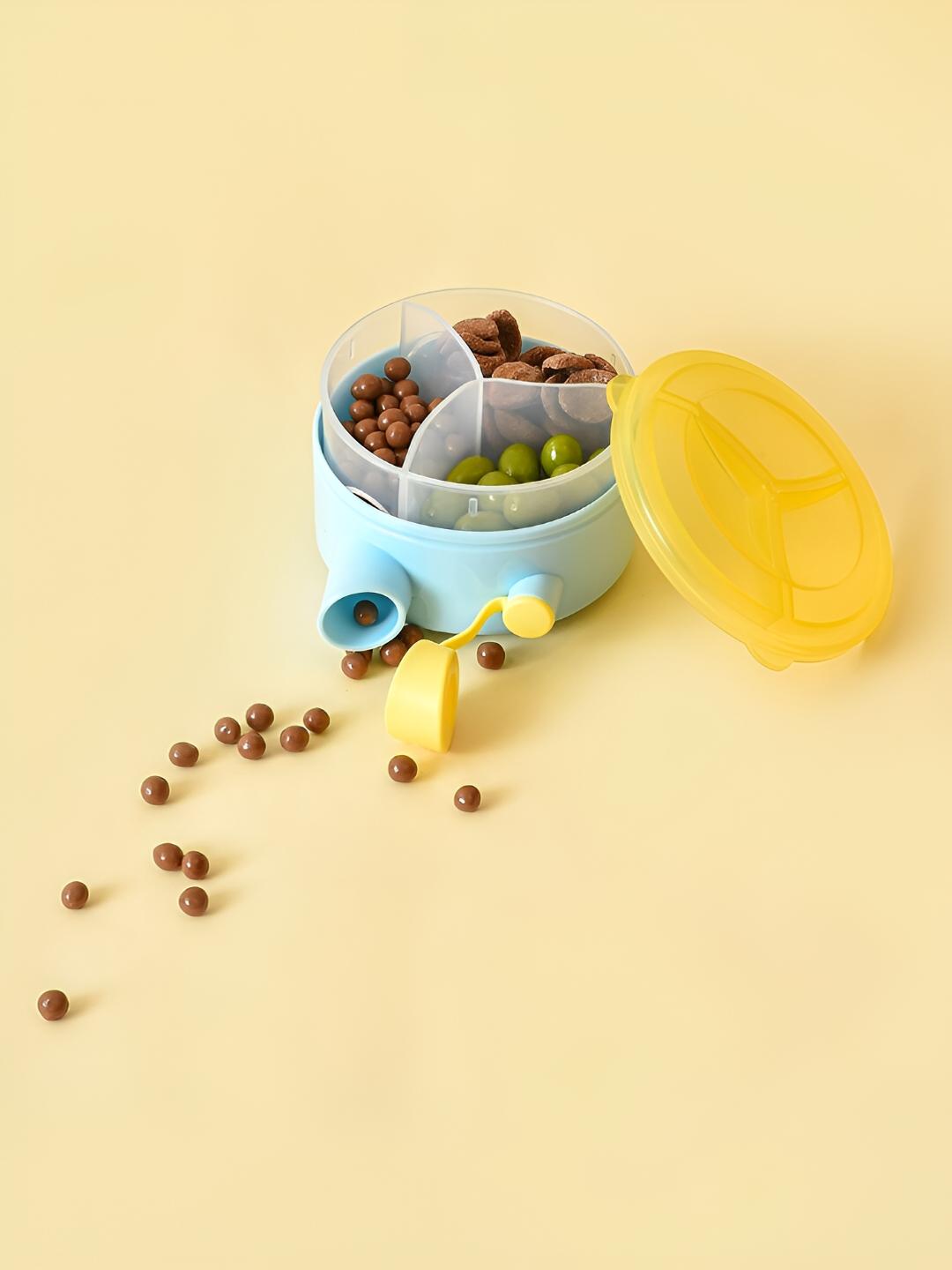 Buy Miarcus Yellow Solid Plastic Clip On Box Container Set - Container ...