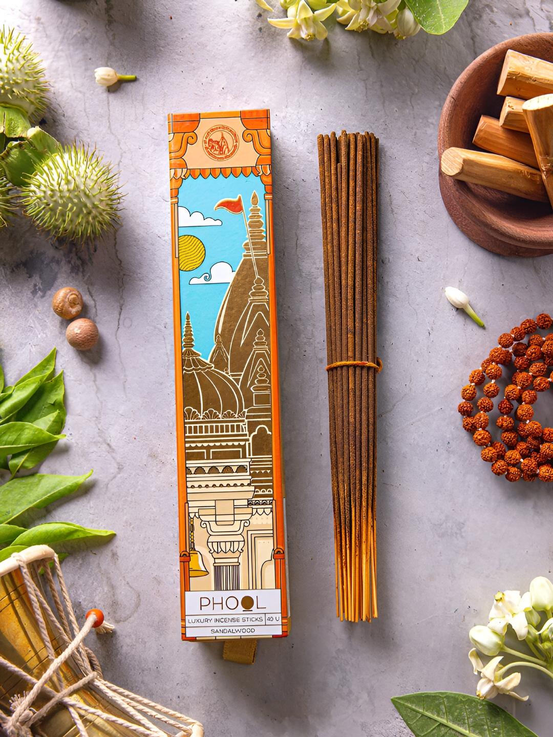 Buy Phool Wood Scented Ganesh Chaturthi Incense Sticks - Pooja ...