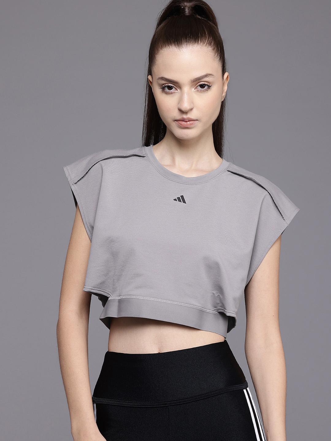 Buy ADIDAS Extended Sleeves Power Crop Top - Tops for Women 28610766 ...