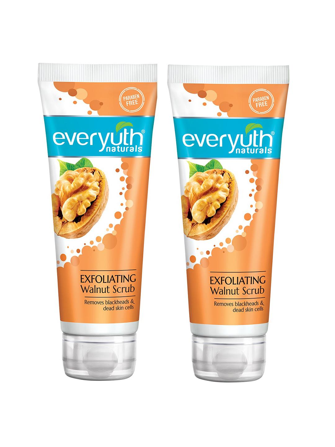 Buy Everyuth Naturals Set Of 2 Exfoliating Walnut Scrub To Remove ...
