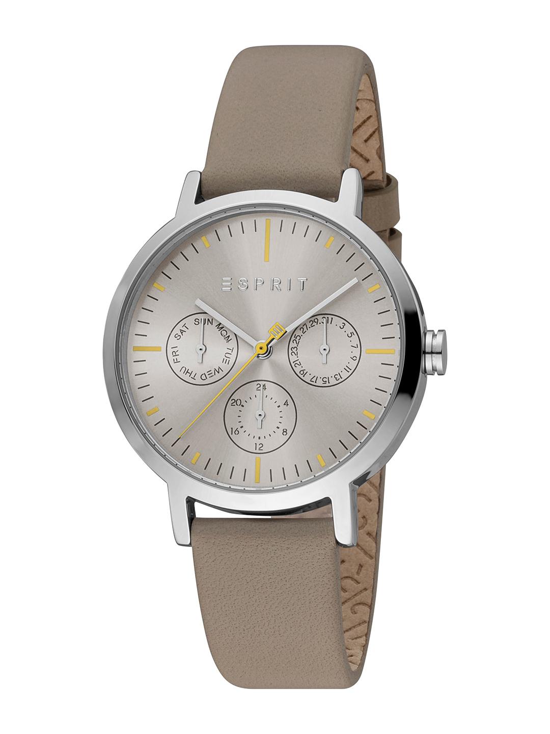 Buy ESPRIT Women Dial & Leather Straps Analogue Watch ES1L364L0105 ...