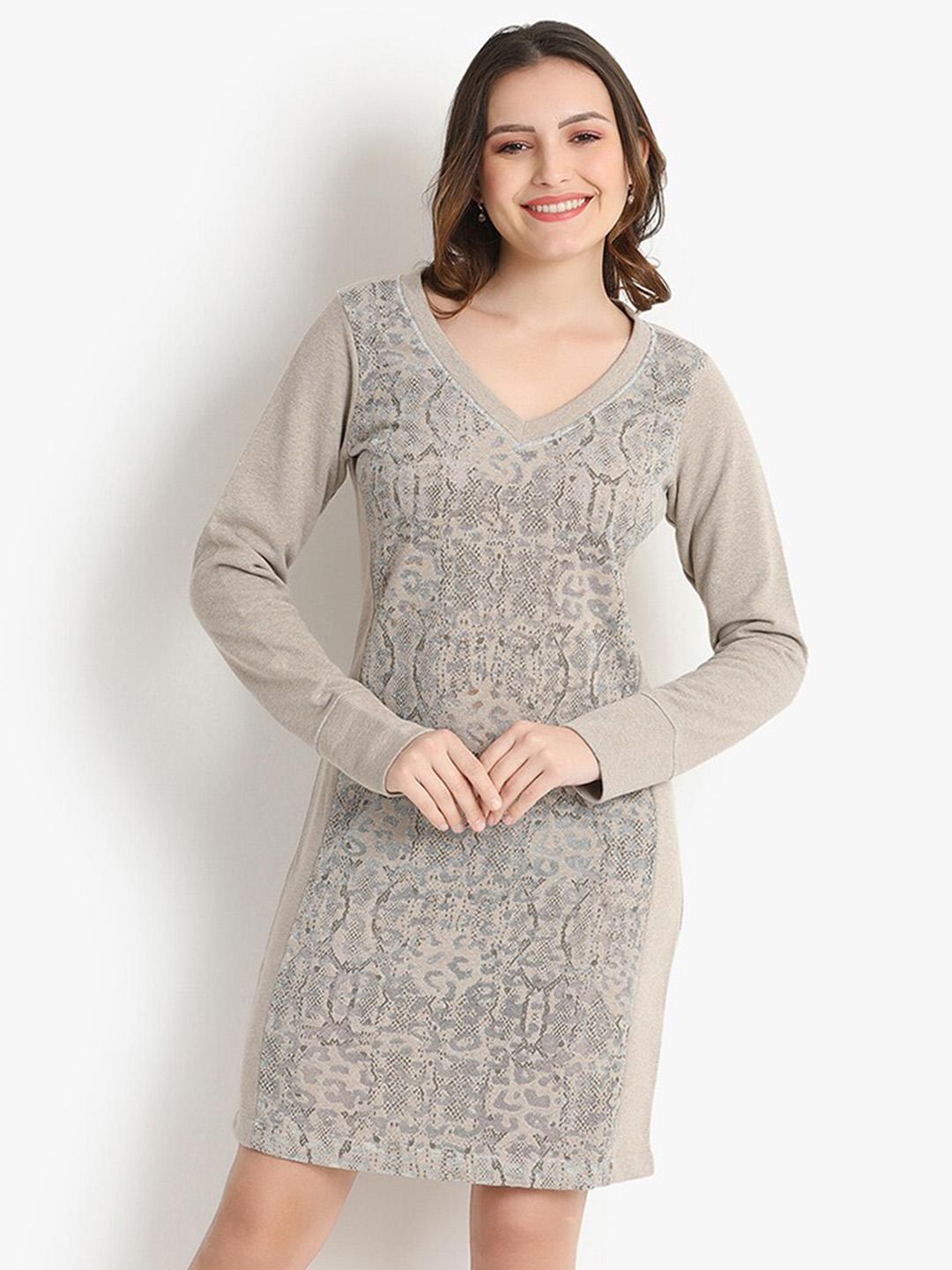 Buy Putsum Animal Sheath Dress - Dresses for Women 28744036 | Myntra