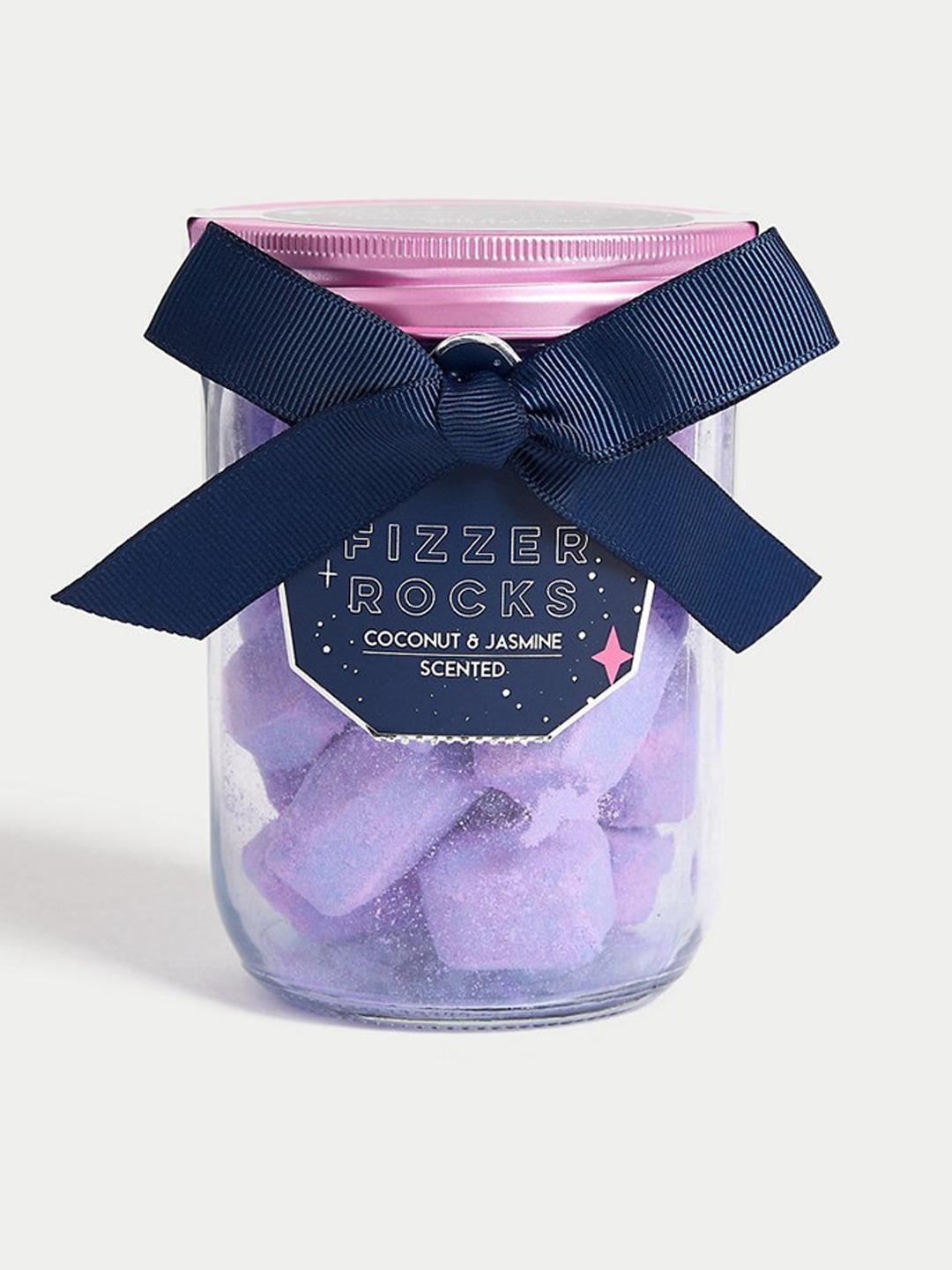 Buy Marks & Spencer Coconut & Jasmine Scented Fizzer Rocks Jar 250 Gm ...
