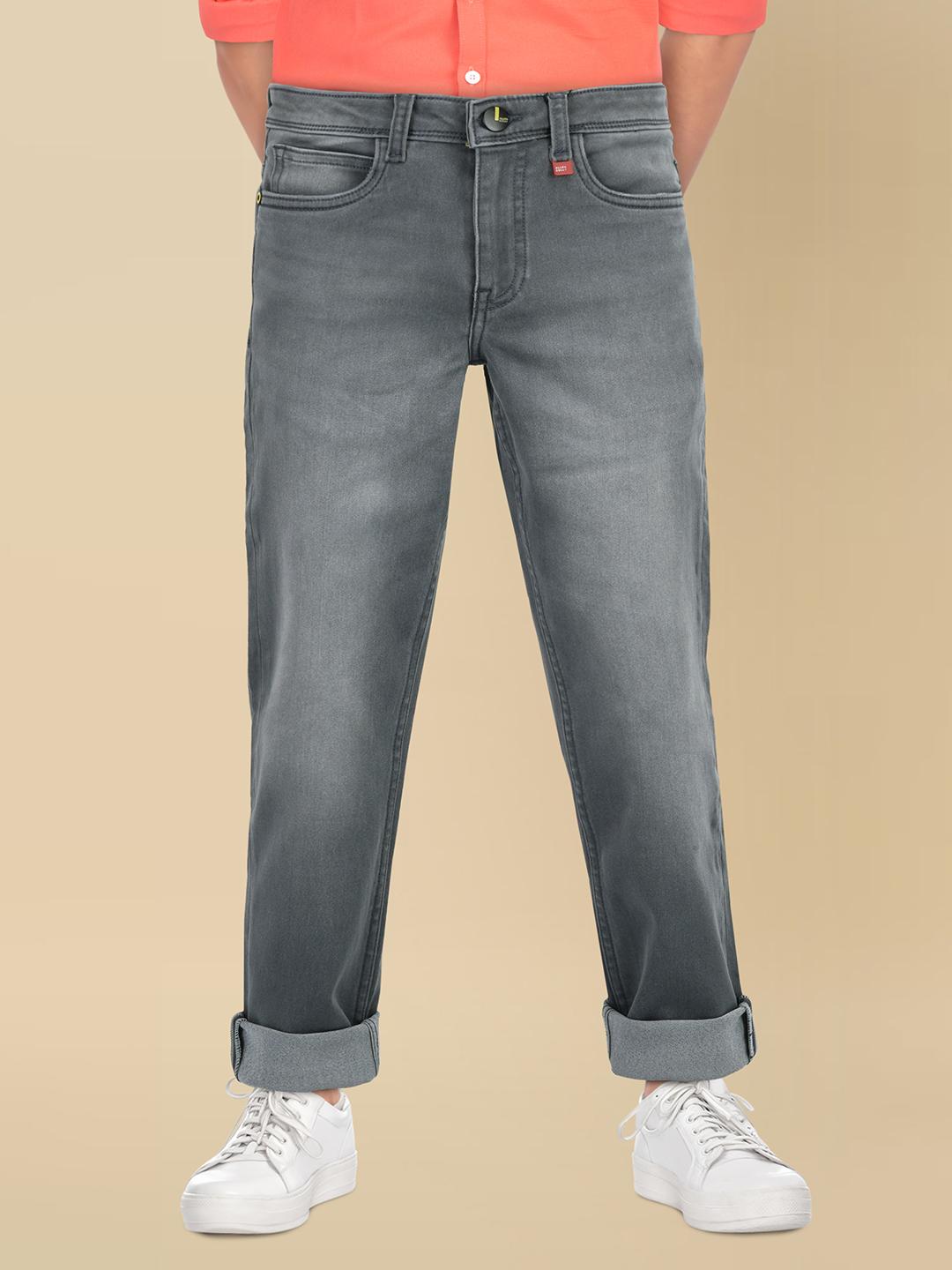 Buy Allen Solly Junior Boys Slim Fit Heavy Fade Jeans - Jeans for Boys ...