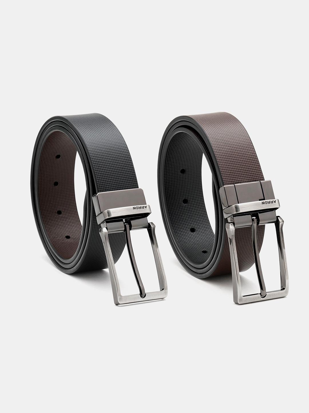 Buy Arrow Men Leather Reversible Belt - Belts for Men 28963840 | Myntra