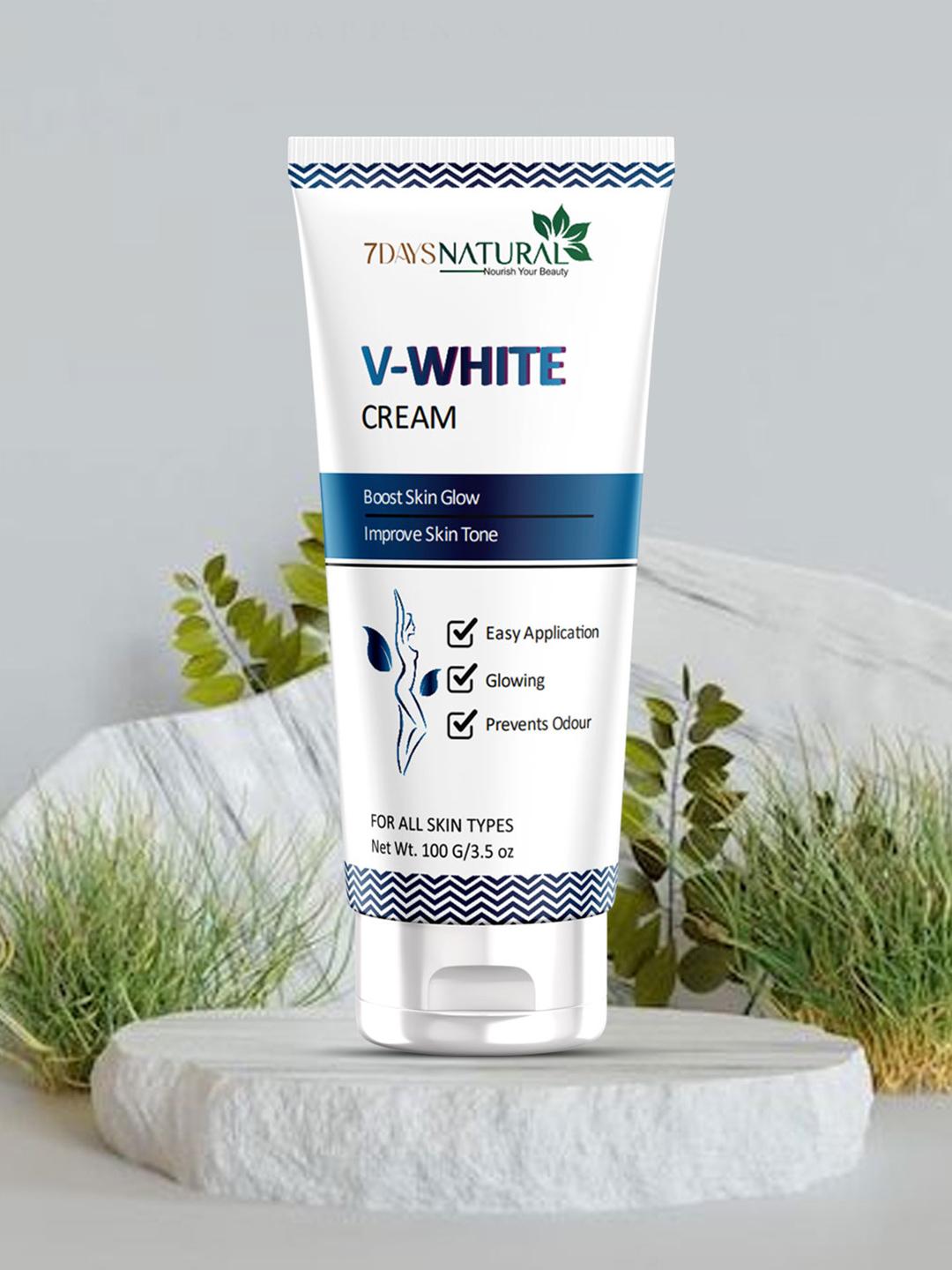Buy 7DAYSNATURAL V White Intimate Area Brightening Cream 100gm - Body ...