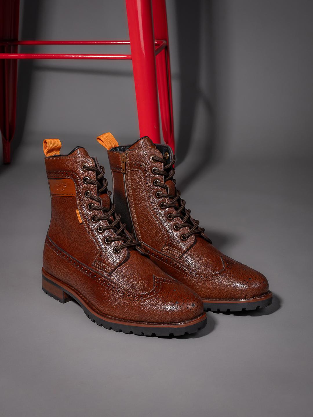 Buy Alberto Torresi Men Lace Up Tyler Boots - Boots for Men 29073212 ...