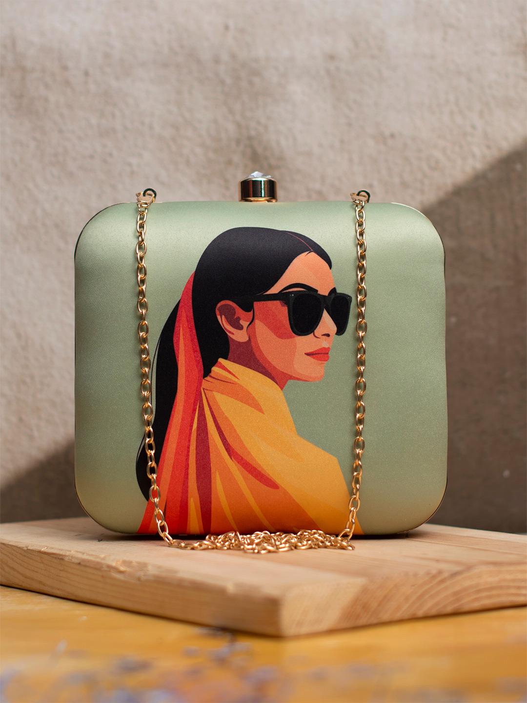 Buy ARTKLIM Printed Box Clutch - Clutches for Women 29089170 | Myntra