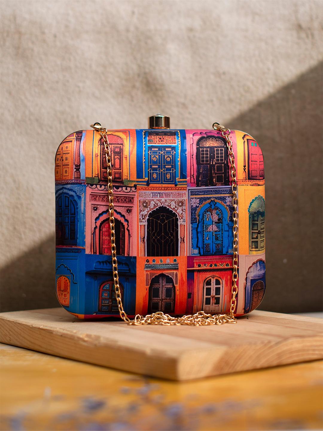 Buy ARTKLIM Printed Box Clutch - Clutches for Women 29089184 | Myntra