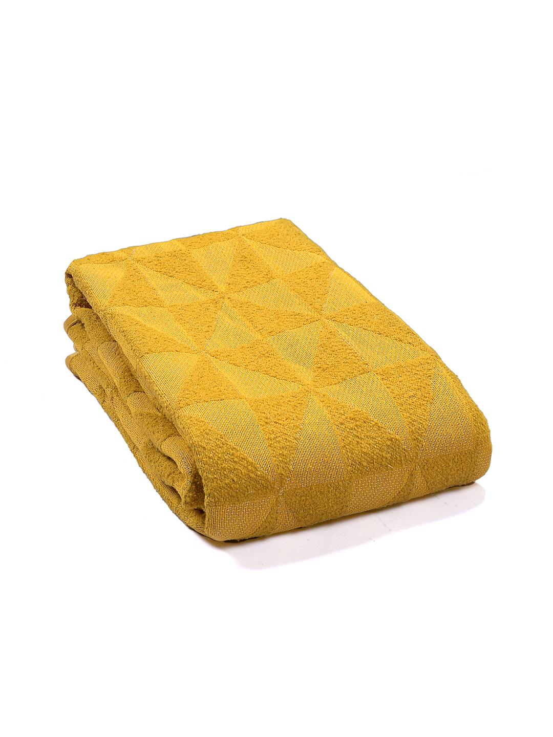 Buy Saral Home Yellow Textured Sofa Throws - Throws for Unisex 29089332 ...