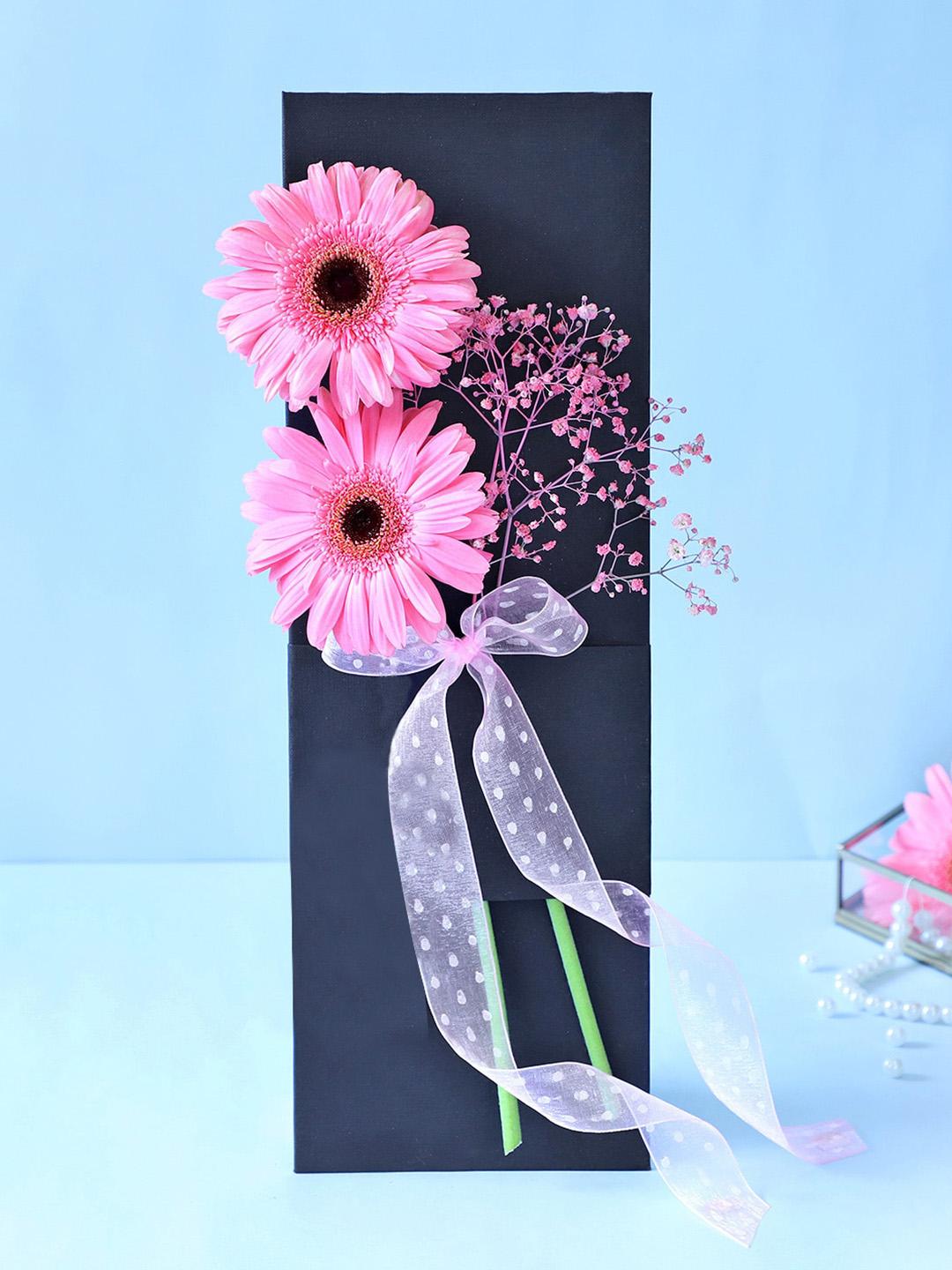 Buy IGP Pink Sweet Gerbera Slate - Fresh Flowers for Unisex 29118646 ...