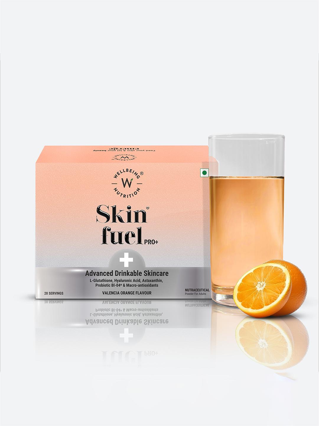 Buy Wellbeing Nutrition Skin Fuel Pro+ Glutathione Valencia Orange 28 ...
