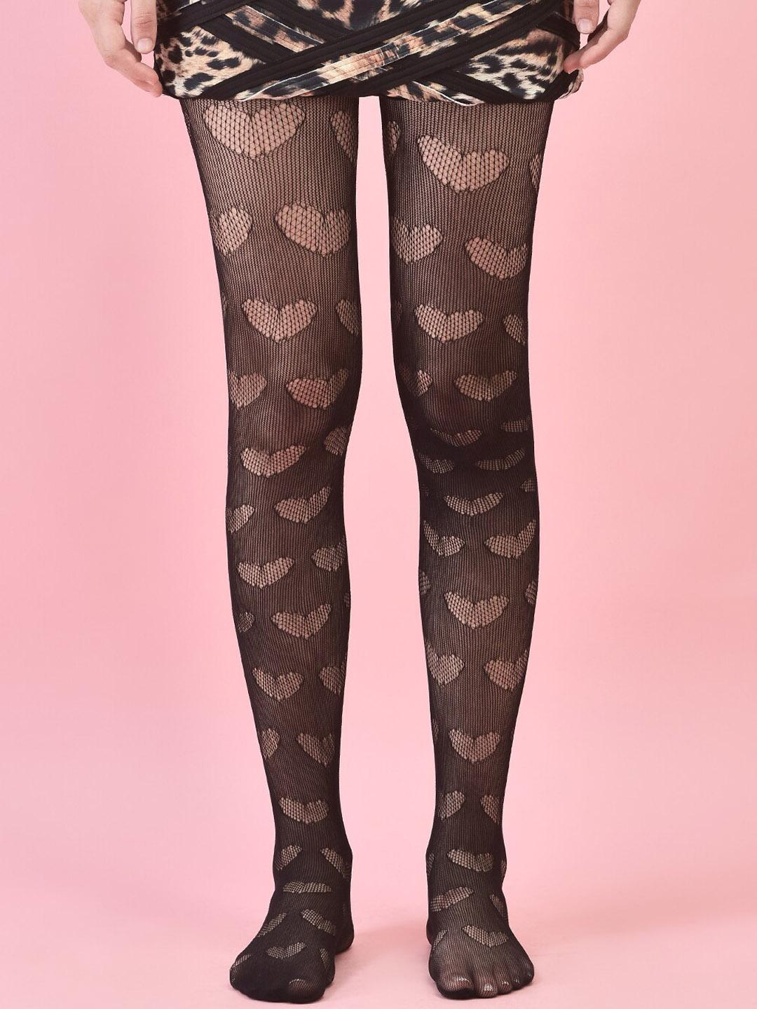 Buy Brauch Self Design Sheer Fishnet Pantyhose Stockings - Stockings ...