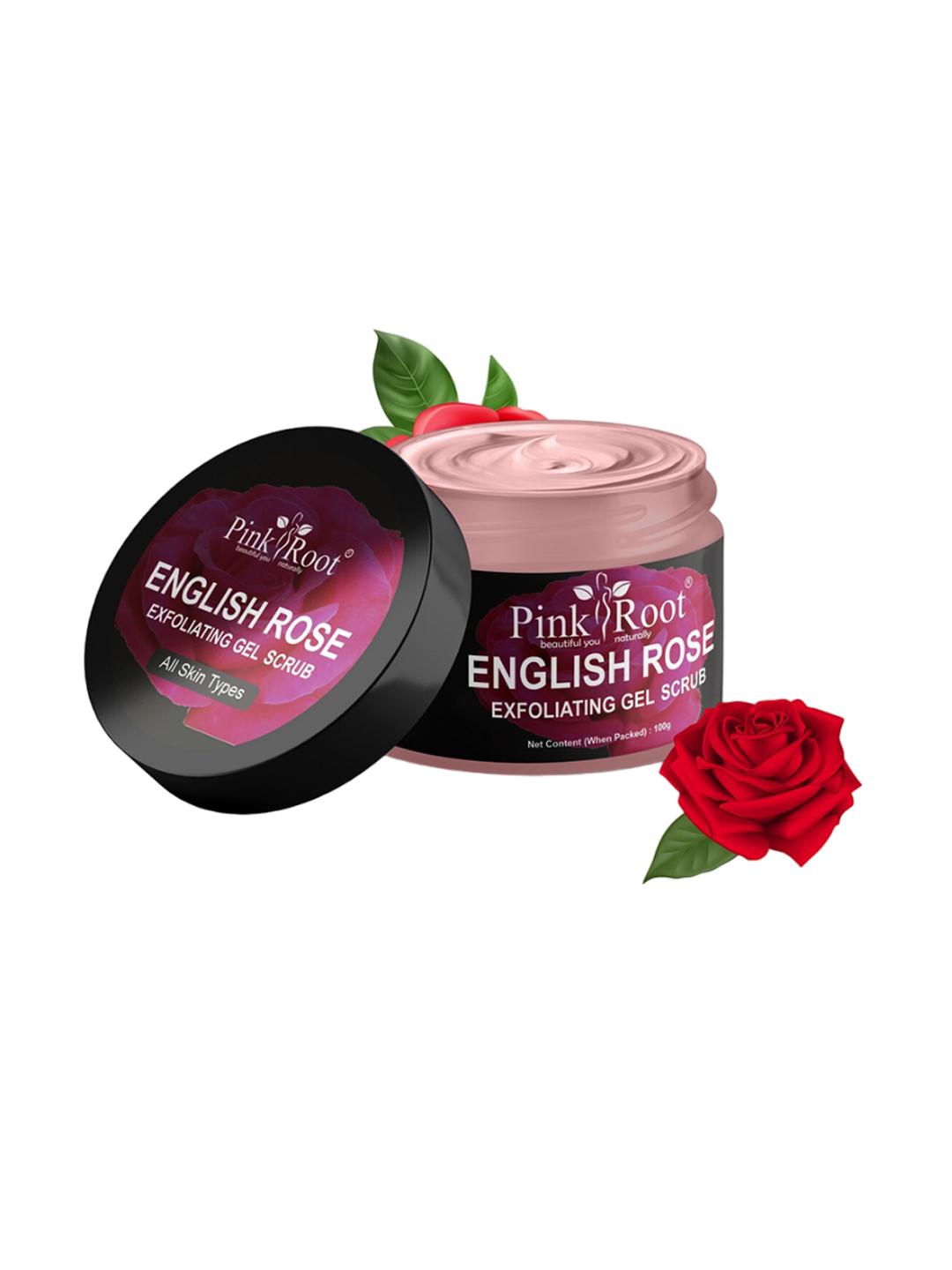 Buy Pink Root English Rose Exfoliating Gel Scrub With Rose Extract 100 ...