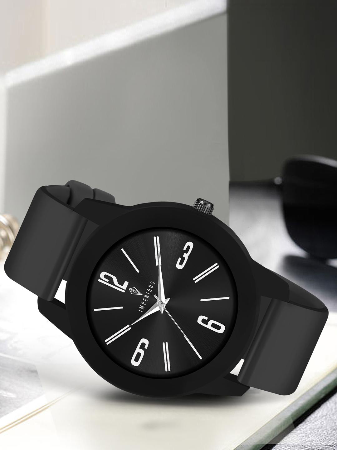 Buy Imperious The Royal Way Men Round Shaped Analogue Watch IMP BLACK M ...