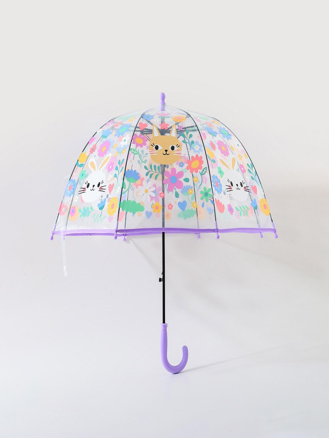 Buy Kuber Industries Kids Manual 2 Fold Quirky Umbrellas - Umbrellas ...