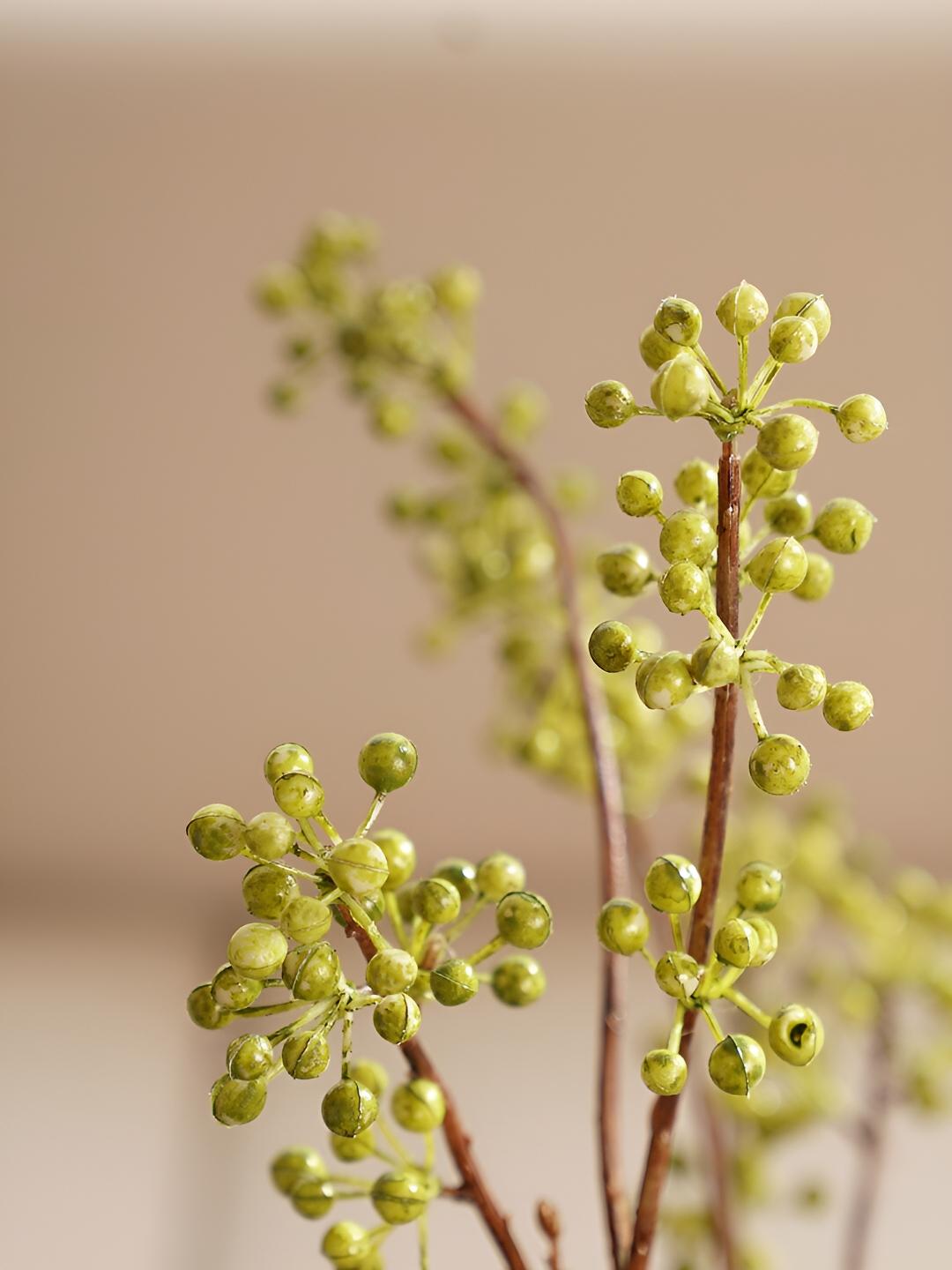 Buy Pure Home And Living Green Berry Artificial Flower - Artificial ...