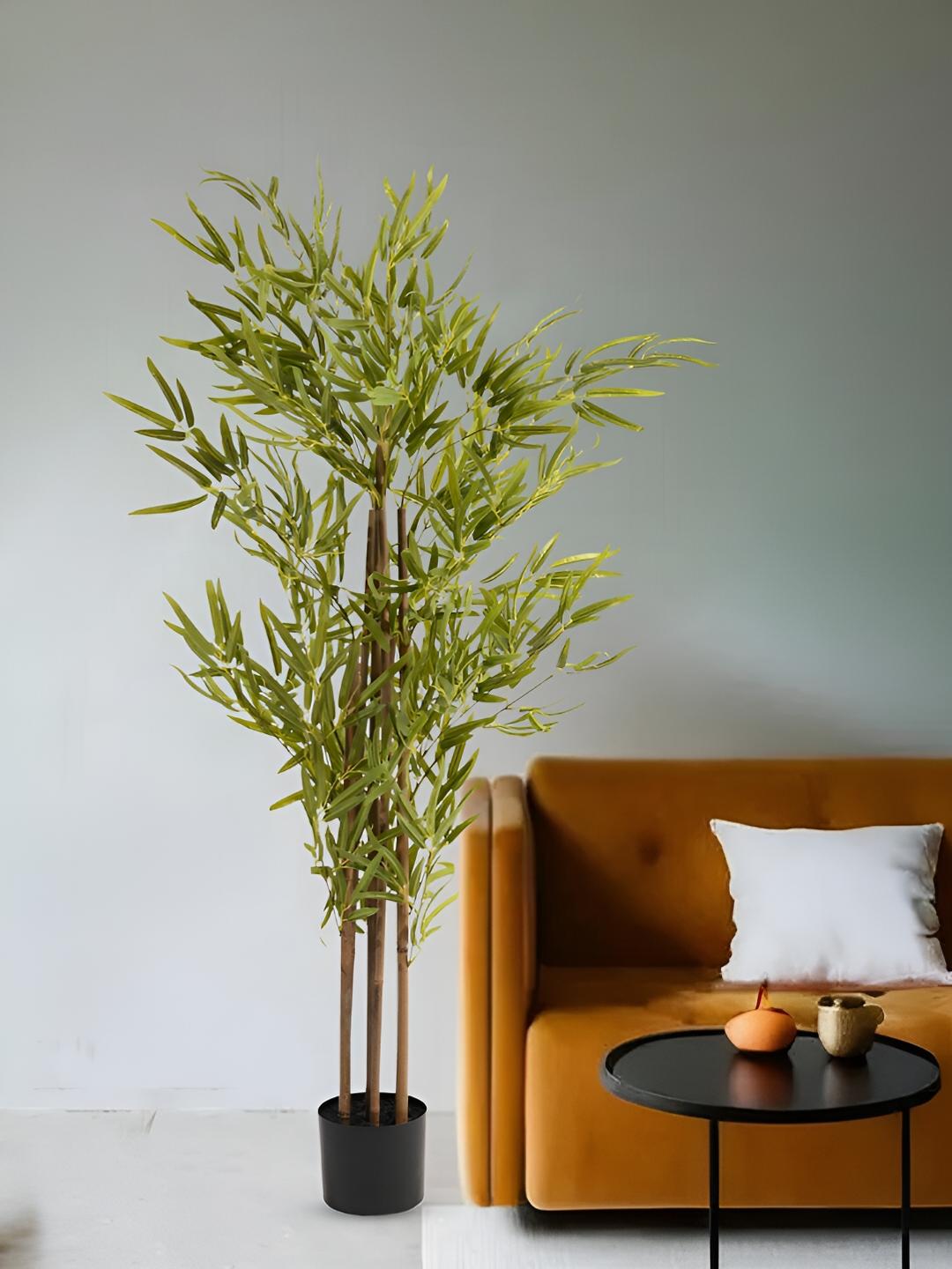 Buy Kuber Industries Green Artificial Plant With Pot - Artificial ...