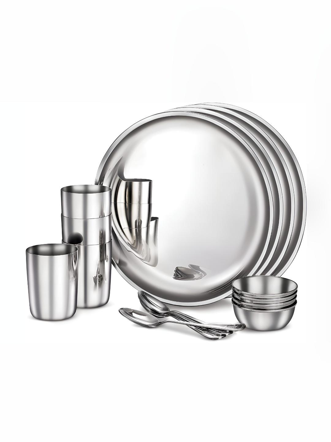 Buy JUDGE By Prestige Silver Solid Stainless Steel Dishwasher Safe 16 ...