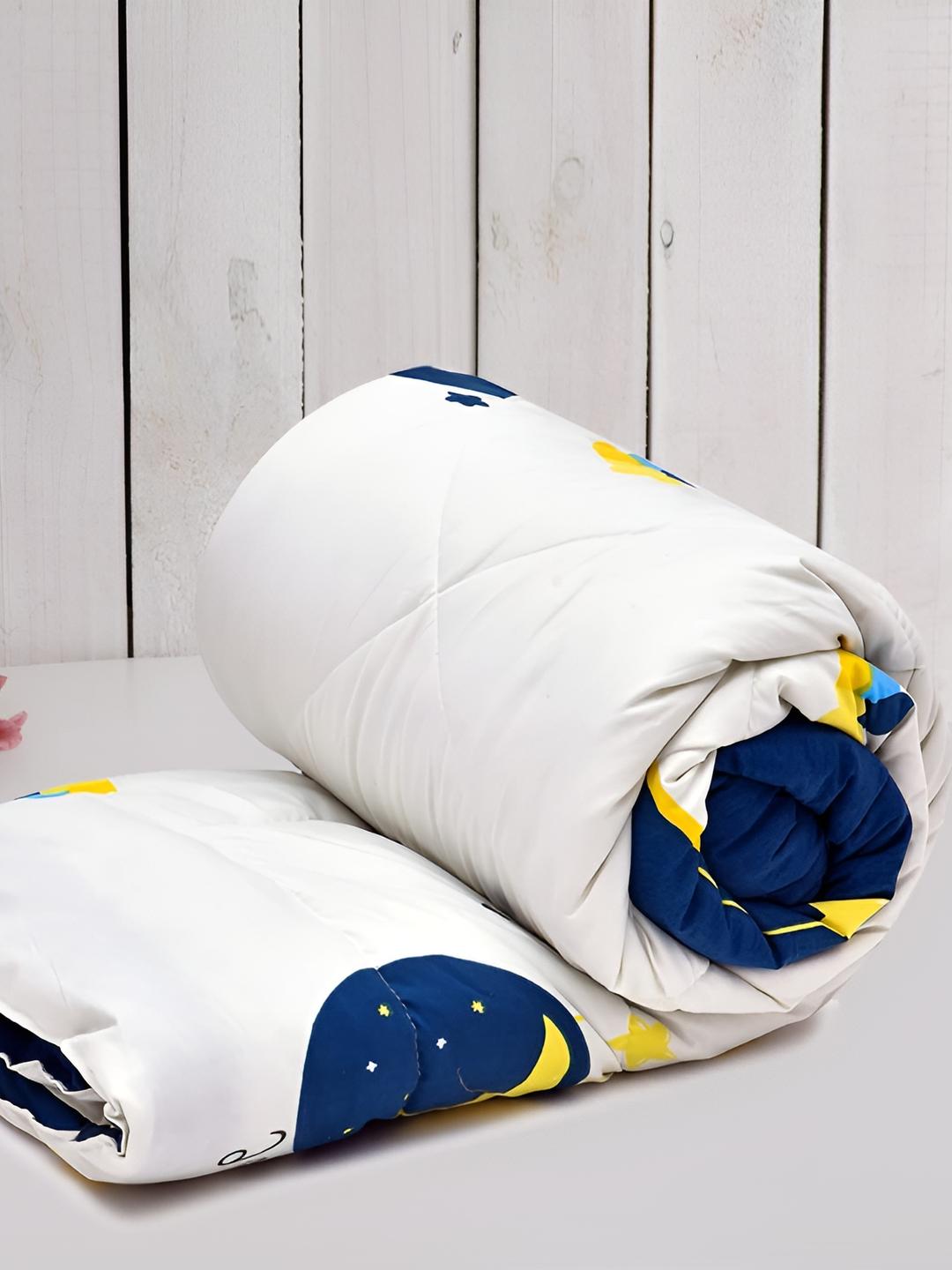 Buy RRC Blue Cartoon Characters AC Room 210 GSM Single Bed Comforter ...