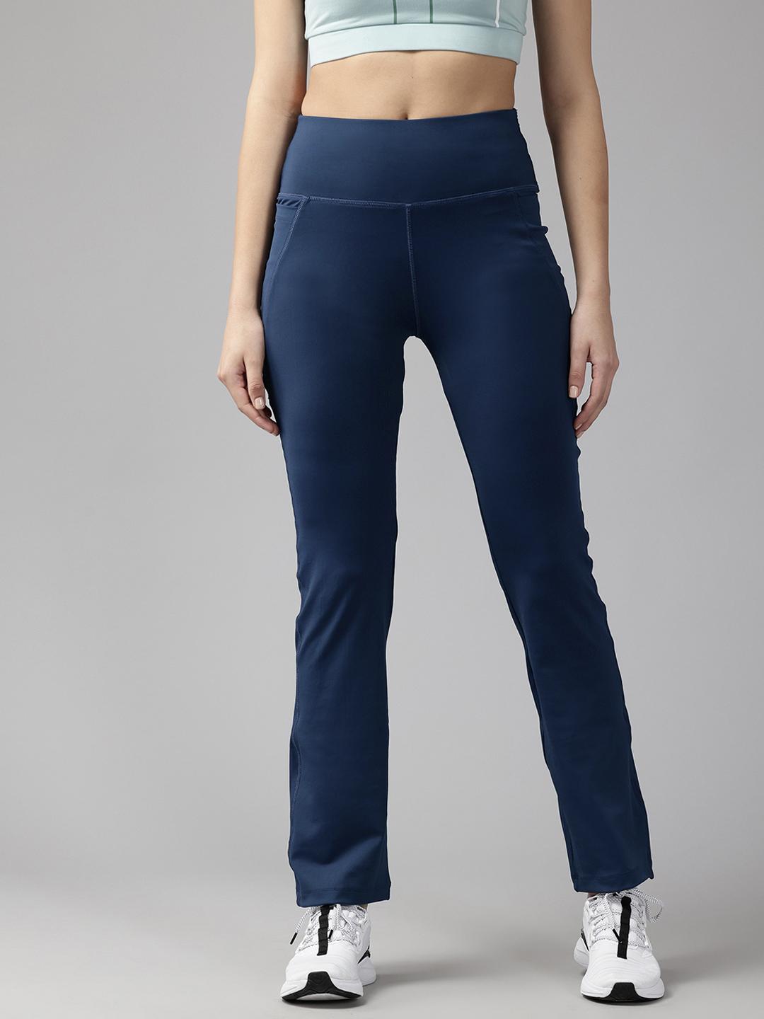 Buy Perfkt U Comfort High Rise Flare Gym Track Pants - Track Pants for ...