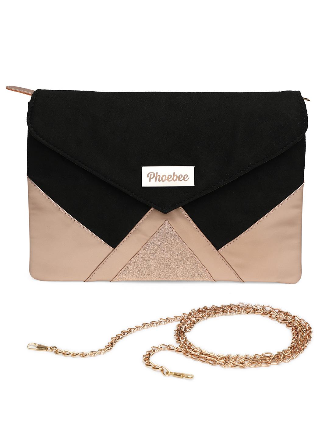 Buy PHOEBEE Oversized Structured Sling Bag - Handbags for Women ...