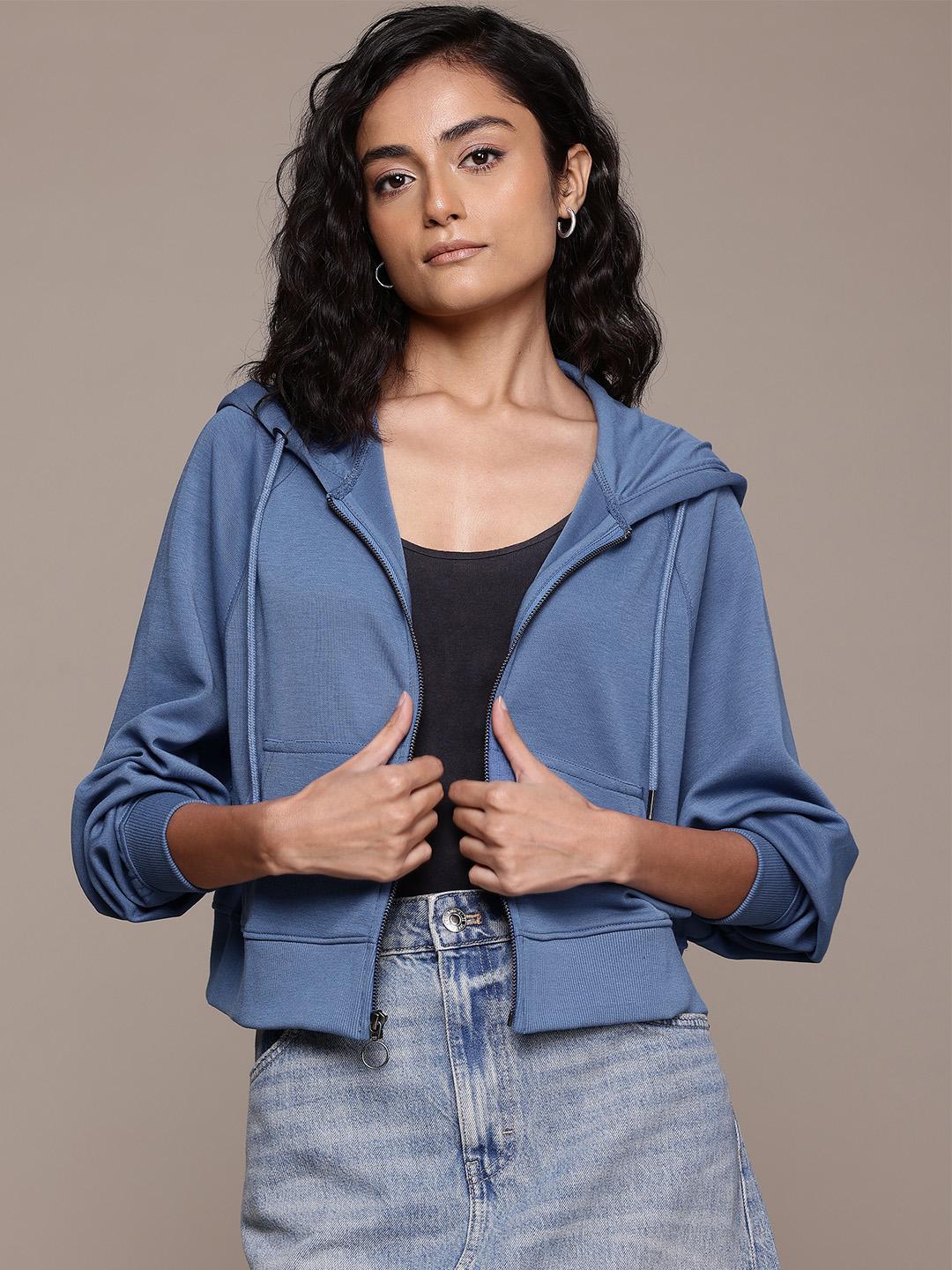 Buy The Roadster Lifestyle Co. Hooded Front Open Sweatshirt ...